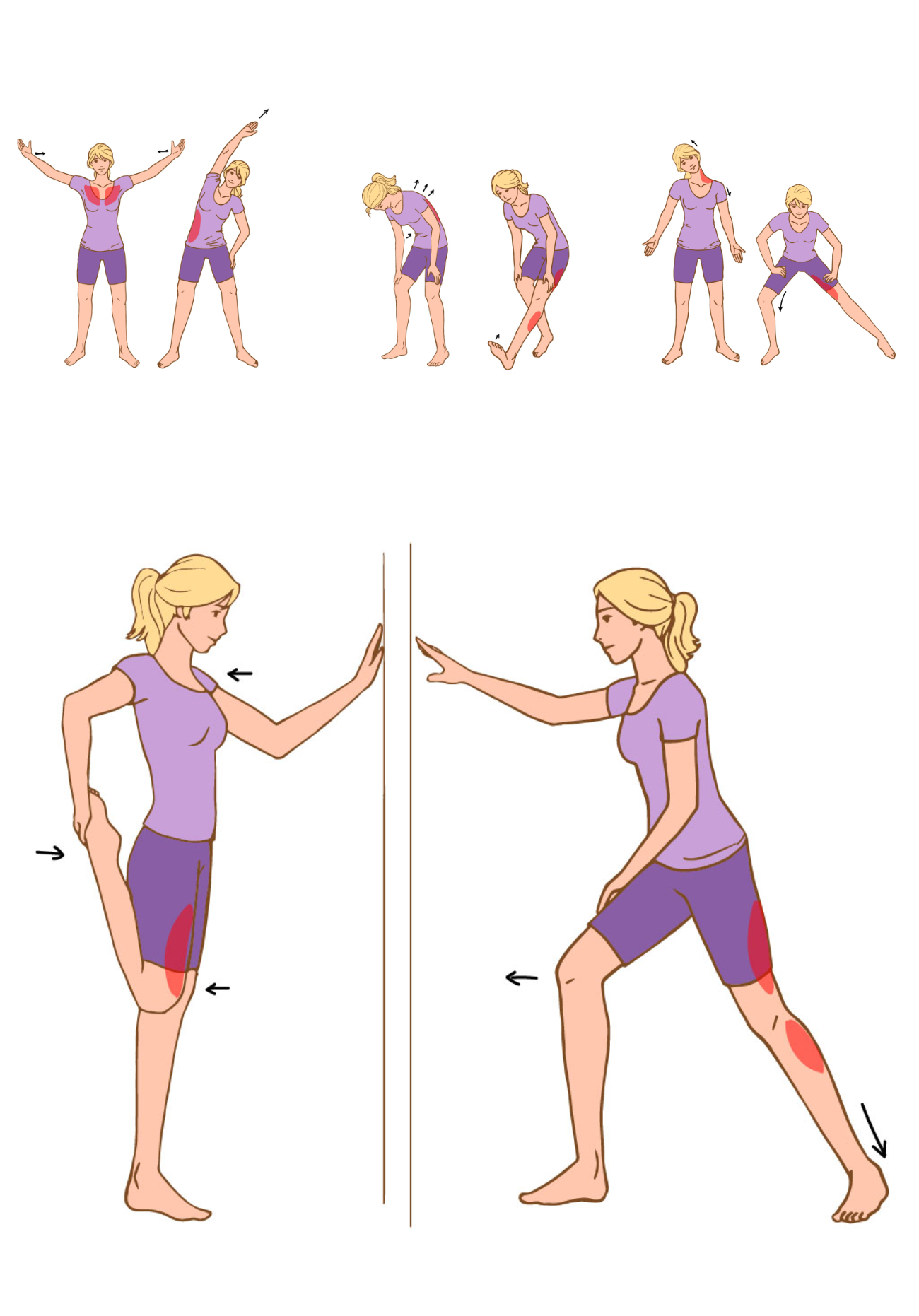 Dehnübungen – Ju – Christina Busse